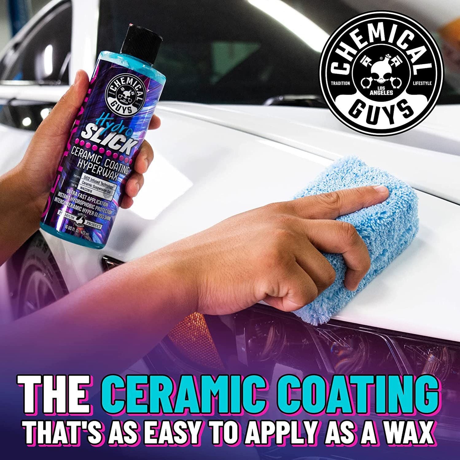 Chemical Guys Hydro Slick Ceramic Coating Hyperwax — R44 Detailing